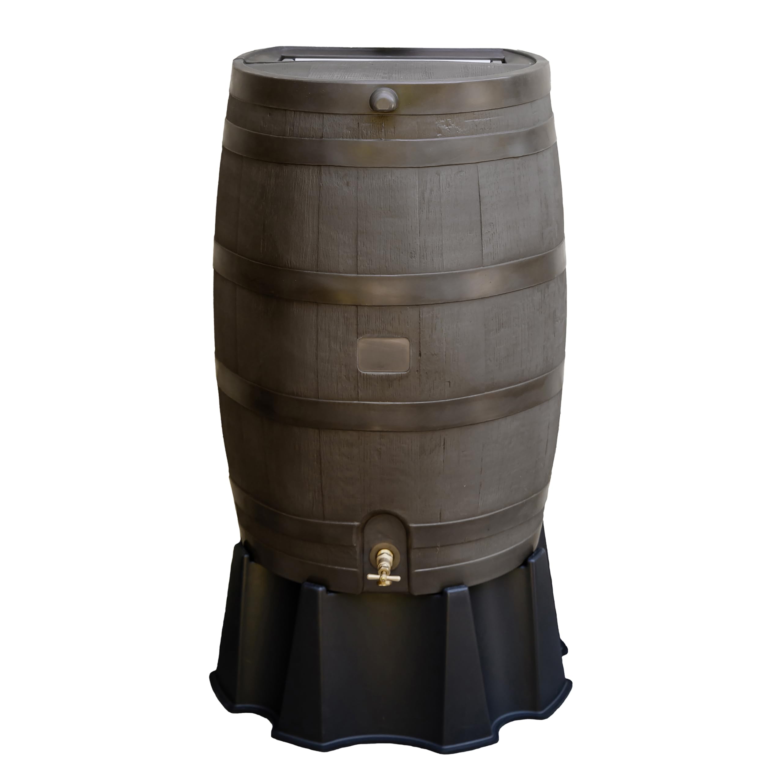Rain Water Collection Barrel with Stand (50 Gallon)